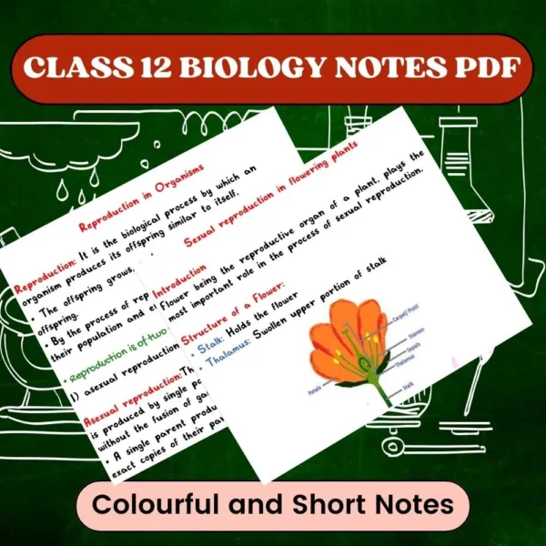 Class 12 Biology Notes PDF Download (Exam Ready Colourful Notes ...