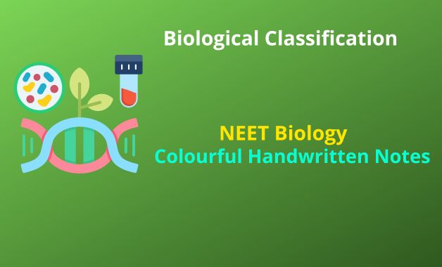 Biological Classification NEET Biology Notes - BoardStudy.in